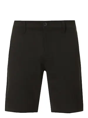 Paige Relaxed-fit Stretch-woven Shorts - Black