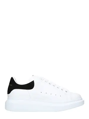 Alexander McQueen Runway Leather Trainers White/black