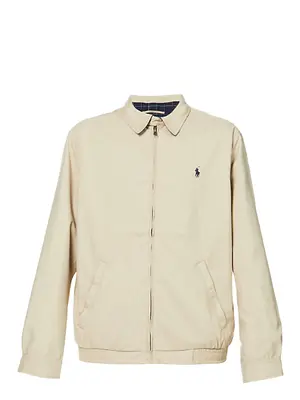 Polo Ralph Lauren Bi-swing Windbreaker Jacket - Khaki Uniform