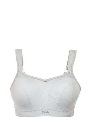 Panache Wired Stretch-jersey Sports Bra - Grey Marl