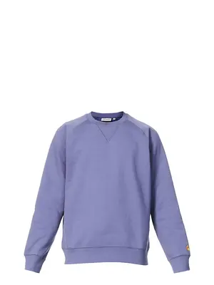 Carhartt Work In Progress Carhartt WIP Chase Cotton-Blend Sweatshirt Cold Viola