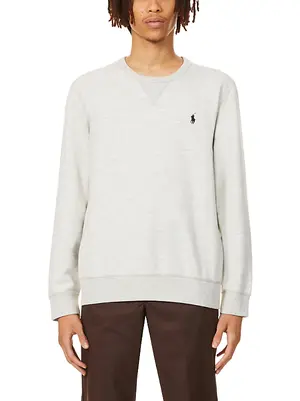 Polo Ralph Lauren Polo Ralph Lauren Long-Sleeved Double-Knit Woven Jumper Sport Heather