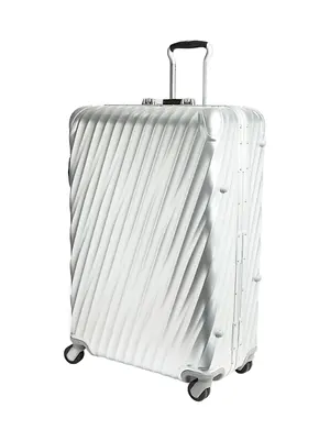 Tumi Extended Trip Aluminium Suitcase - Silver