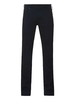 Paige Federal Straight-Leg Slim-Fit Stretch-Denim Jeans Inkwell