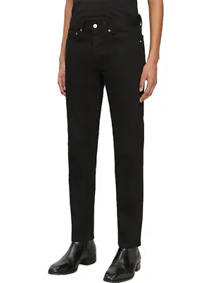 Sandro Slim-fit Stretch-denim Jeans - Black