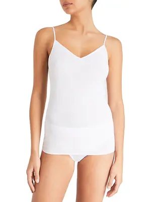 Hanro Cotton Jersey Camisole - White
