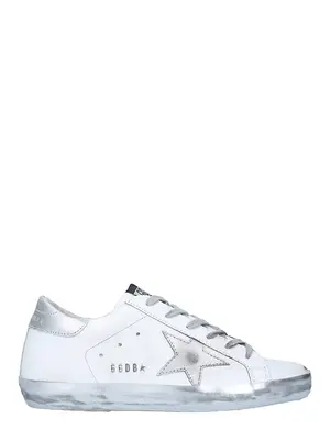 GOLDEN GOOSE Superstar 80185 Leather Low-Top Trainers White/oth