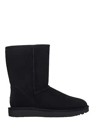 UGG Classic Short Sheepskin Boots - Black