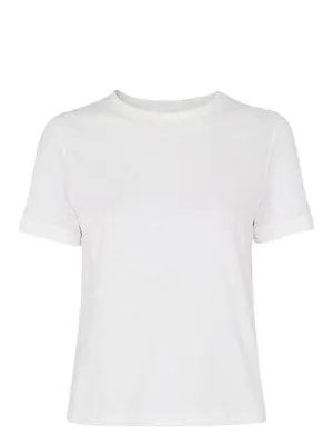 Whistles Emily Ultimate Relaxed-fit Cotton T-shirt - White