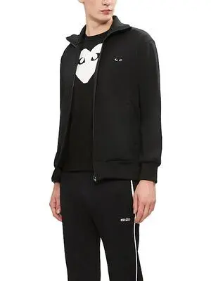Play Comme Des Garcon Heart-logo Cotton-jersey T-shirt - Black