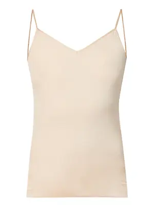 Hanro Seamless Cotton-jersey Cami Top - Beige