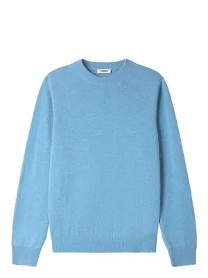 Sandro Long-sleeve Cashmere Jumper - Blue