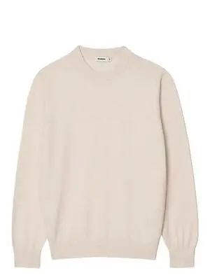 Sandro Long-sleeve Cashmere Jumper - Off White