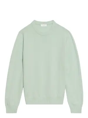 Sandro Sandro Long-Sleeve Cashmere Jumper Verts