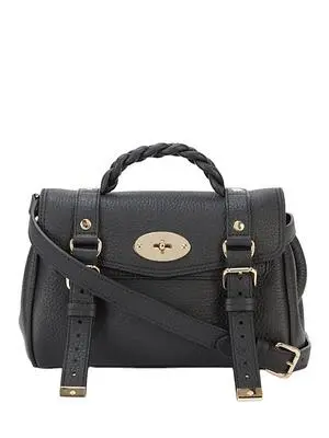 Mulberry Alexa Mini Leather Satchel - Black