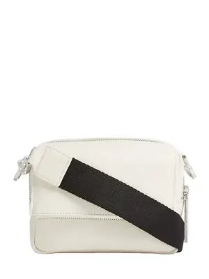 Whistles Bibi Leather Crossbody Bag - White