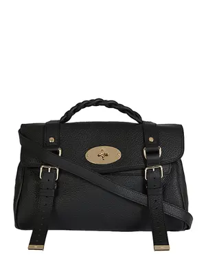 Mulberry Alexa Leather Satchel - Black