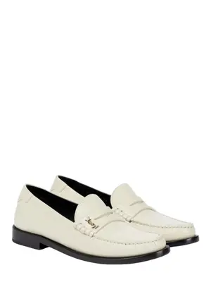 SAINT LAURENT Le Loafer Leather Loafers