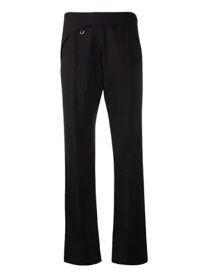 Jacquemus Le Draio Straight-leg Trousers - Black