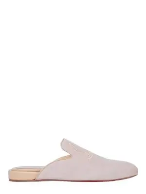 CHRISTIAN LOUBOUTIN Coolito Flat Mules - Beige