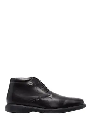 Geox Leather Boots - Black