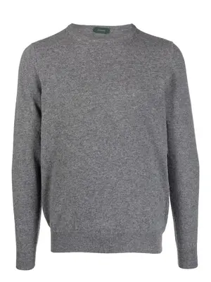 ZANONE Crew Neck Jumper - Grey