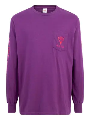 Supreme South2 West8 Long-sleeve T-shirt - Purple