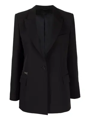 Philipp Plein Tailored Blazer - Black