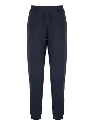 Sunspel Elasticated-waist Trousers - Blue