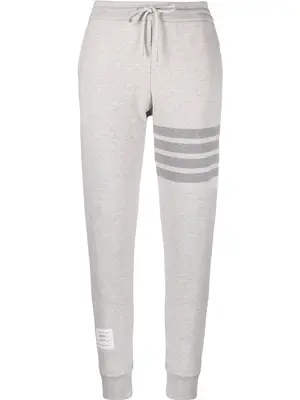 Thom Browne Signature 4-bar Stripe Track Pants - Grey