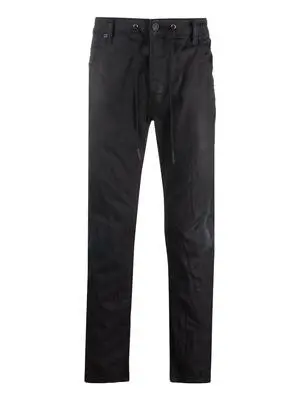 DIESEL® Cotton-lyocell Blend Tapered Leg Joggjeans - Black