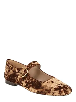 Sam Edelman Michaela Buckled Flats Copper Bronze