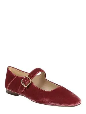 Sam Edelman Michaela Buckled Flats - Raspberry Mauve