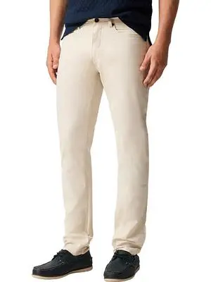 Rodd & Gunn Motion 2 Straight Leg Denim Jeans Beige
