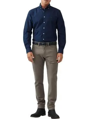 Rodd & Gunn Motion 2 Straight Leg Jeans Pebble