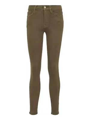 FRAME Frame Le Skinny De Jeanne Mid-Rise Jeans