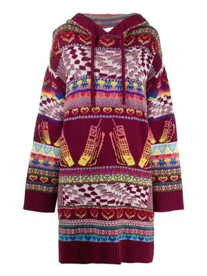 Stella McCartney Intarsia Knit Jumper - Red