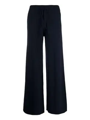 LISA YANG Sofi High-waisted Wide-leg Trousers - Blue