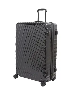 Tumi International Expandable Large Polycarbonate Suitcase - Black