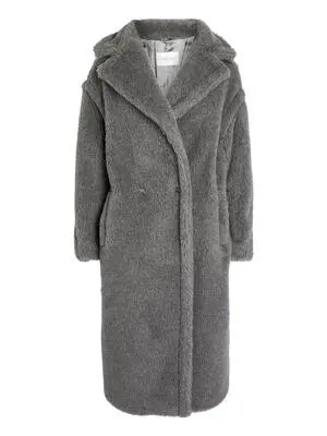 Max Mara Teddy Bear Icon Coat Grey