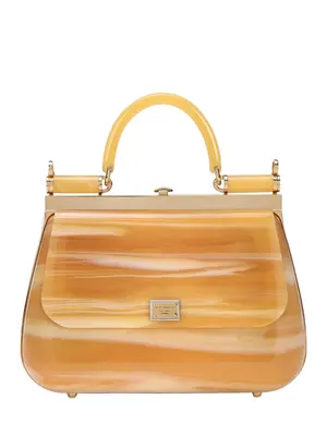 Dolce & Gabbana Sicily Box Bag - Amber
