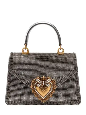Dolce & Gabbana Small Devotion Bag - Silver