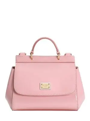 Dolce & Gabbana Patent Leather Mini Sicily Bag - Pink