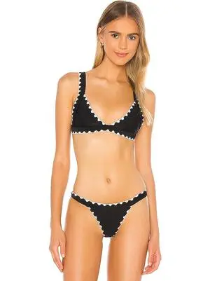LOVERS AND FRIENDS Adrift Top Black