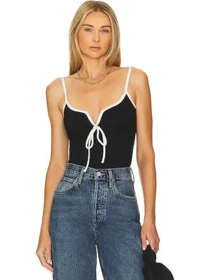 LOVERS AND FRIENDS Maddison Top - Black & White