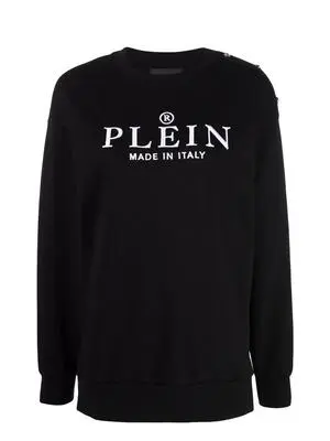 Philipp Plein Logo-print Sweatshirt - Black