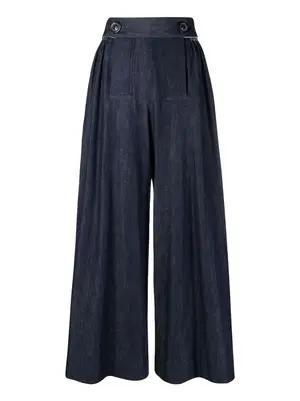 MAISON MARGIELA Maison Margiela Wide Leg Denim Trousers