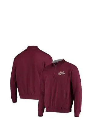 COLOSSEUM Montana Grizzlies Tortugas Logo Quarter-zip Jacket - Maroon