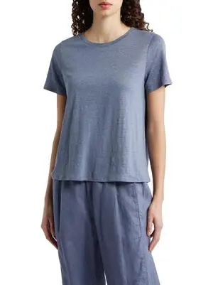 EILEEN FISHER Eileen Fisher Organic Linen Crewneck T-Shirt