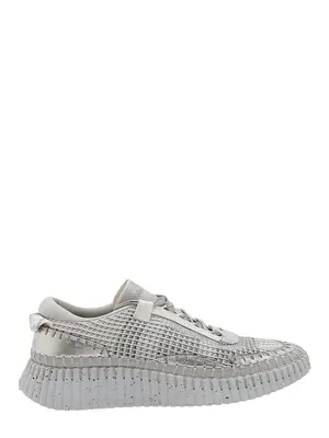 Chloé Chloe Nama Walking Sneakers Silver